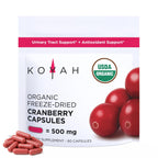 KOYAH organic cranberry capsules benefits