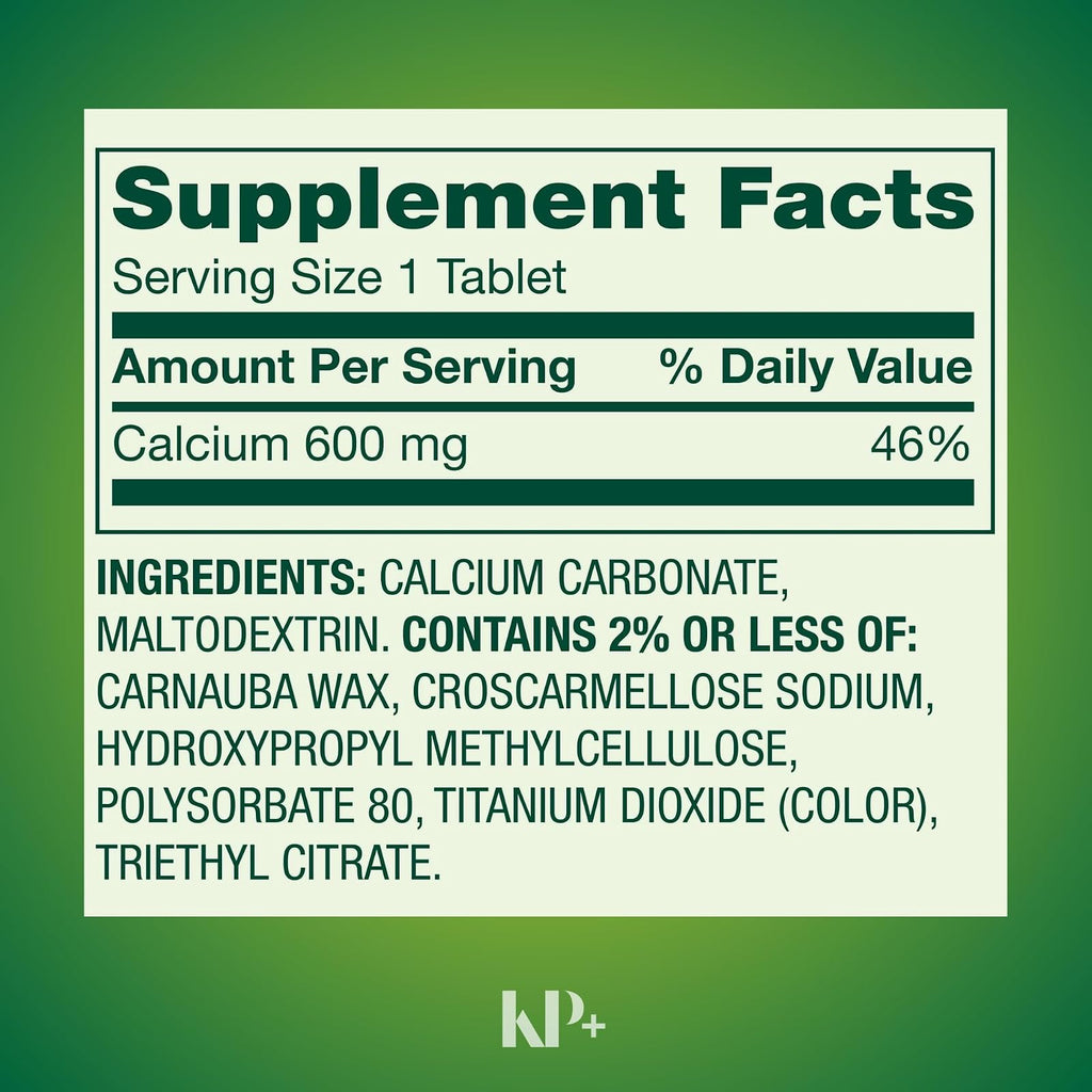 KP+ Calcium 600 mg for active lifestyles