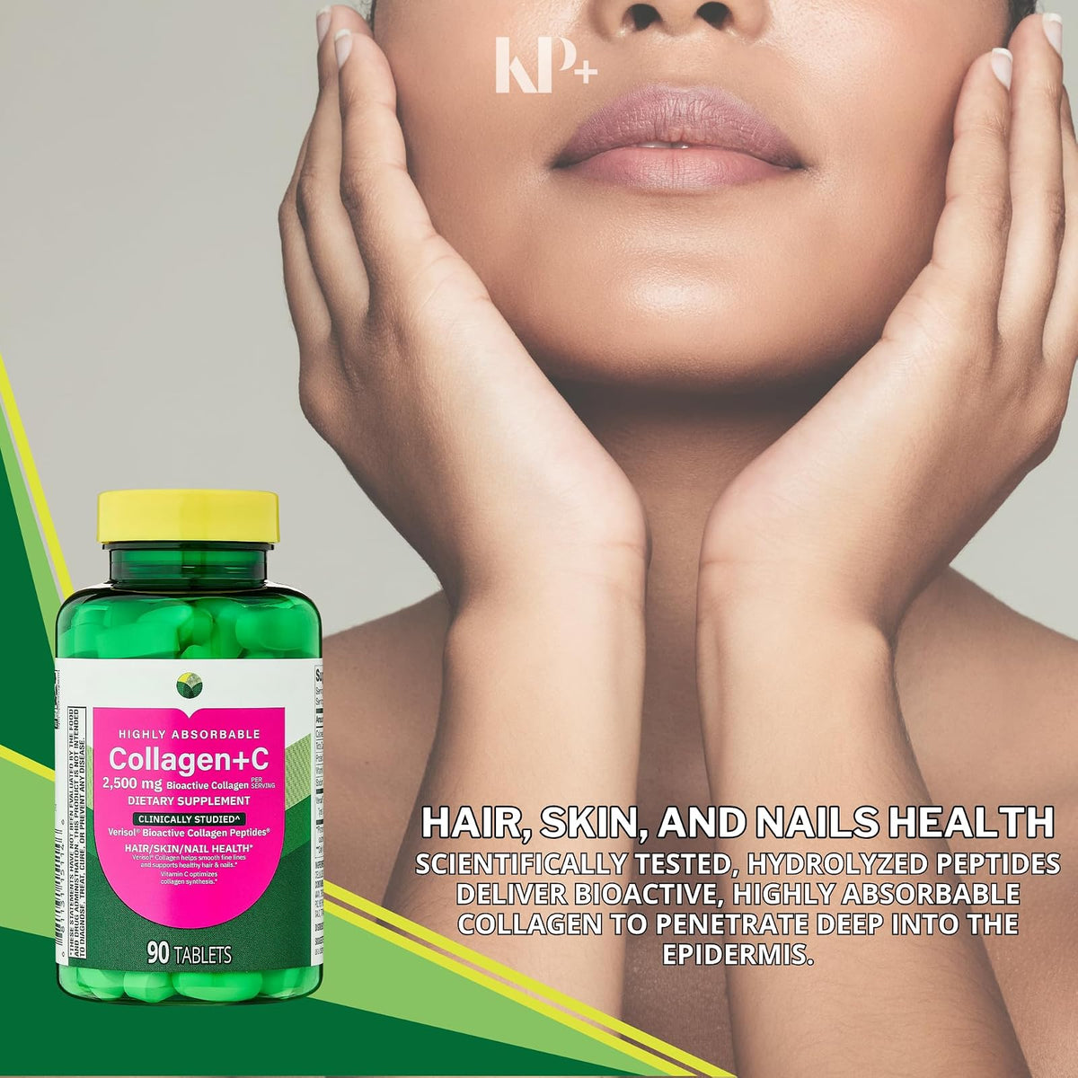 KP+ collagen for healthy hair