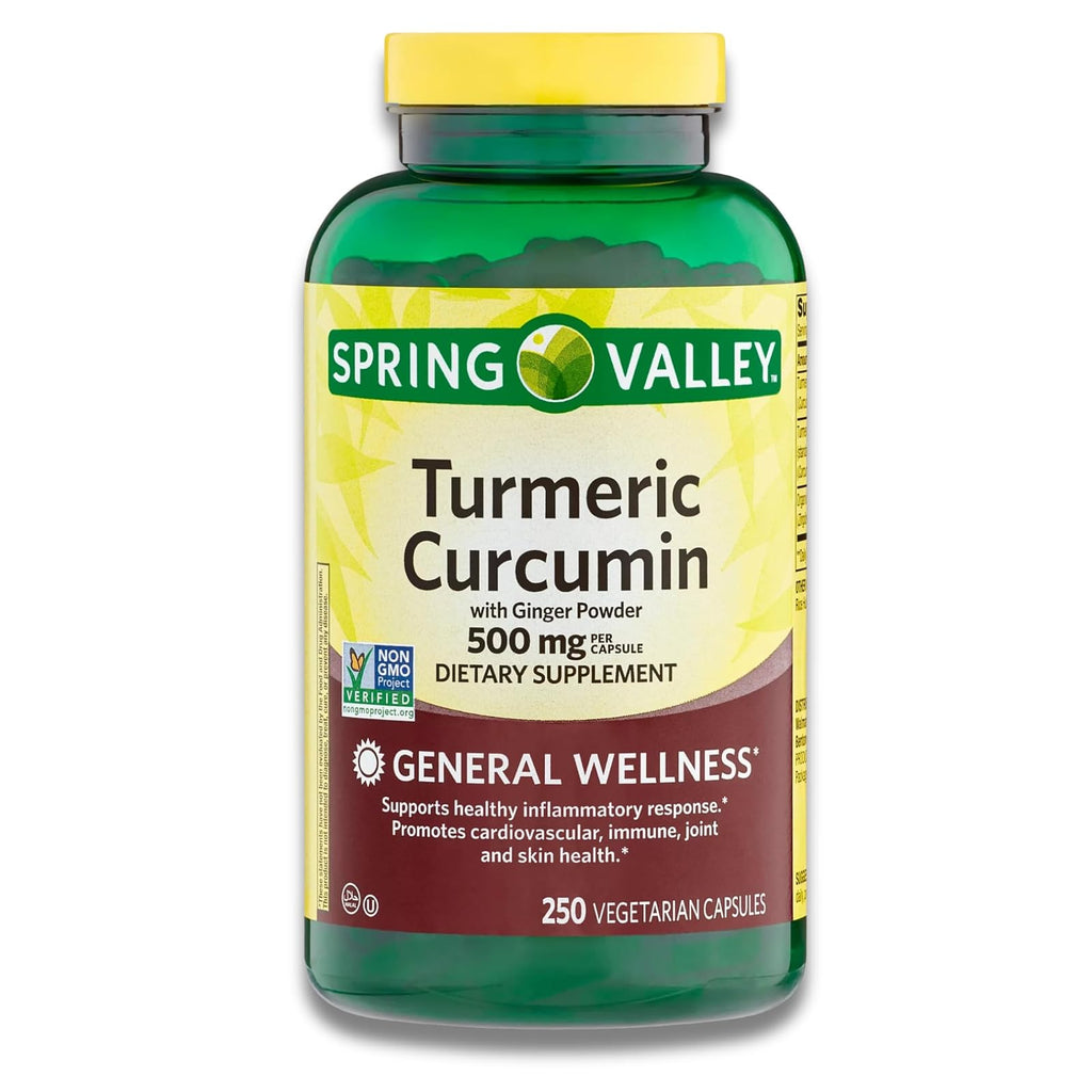 KP+ turmeric curcumin capsules for wellness