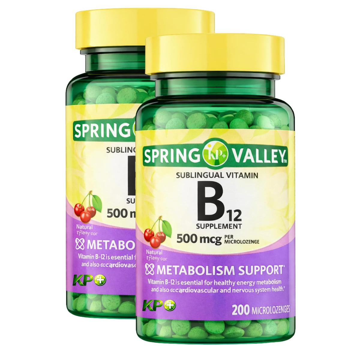 KP+ Vitamin B12 microlozenges for energy
