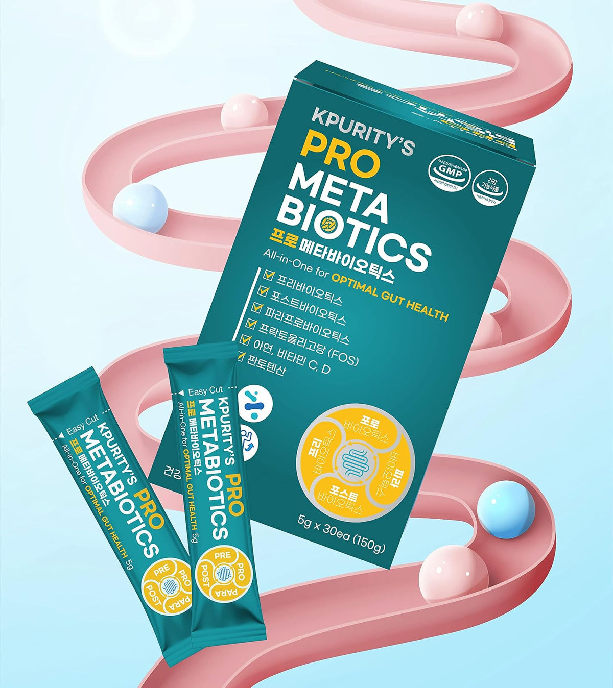 KPurity Prometabiotics convenient stick format
