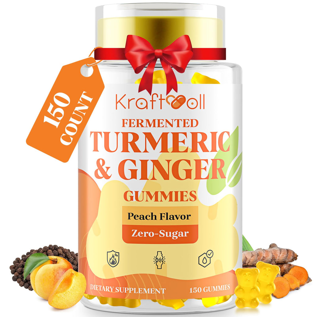 Kraftvoll turmeric ginger gummies benefits