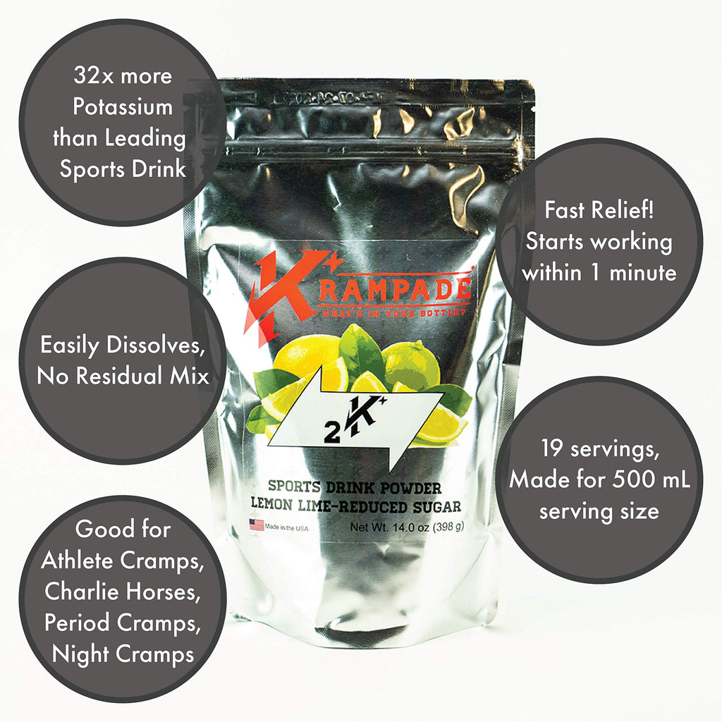 Krampade electrolytes for cramp prevention