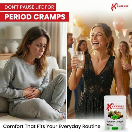 Krampade electrolytes for muscle cramps