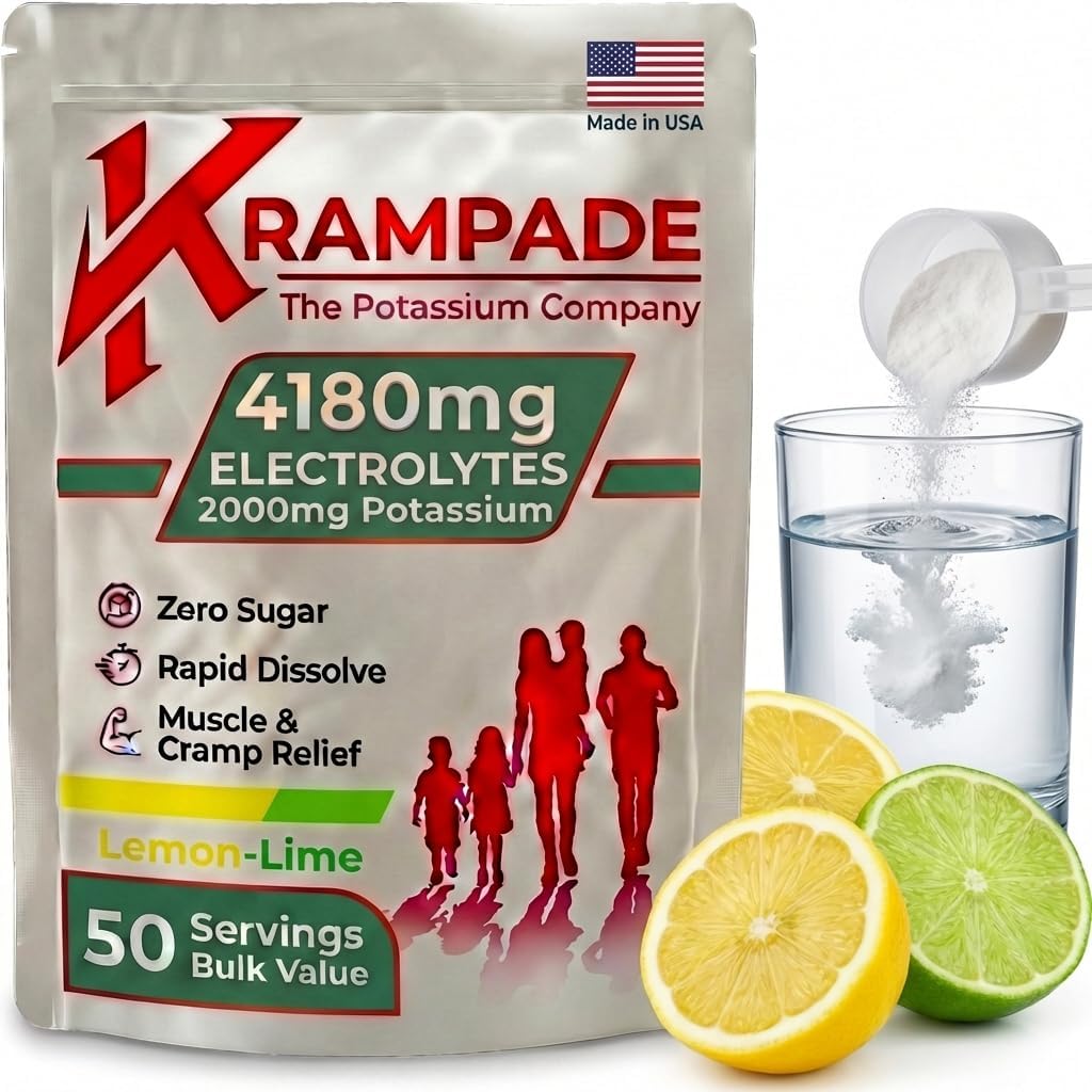Krampade electrolytes powder for hydration