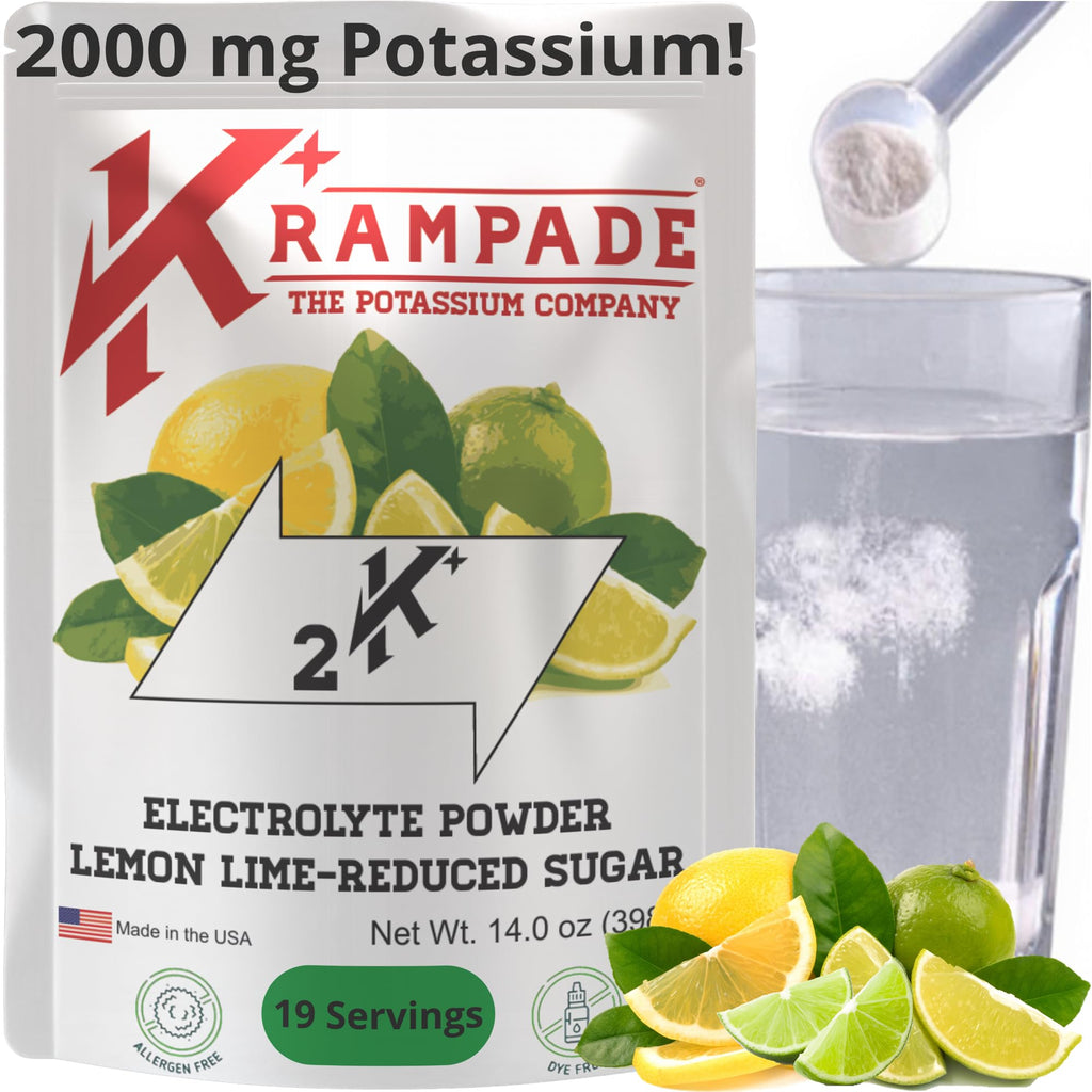 Krampade high potassium electrolyte powder