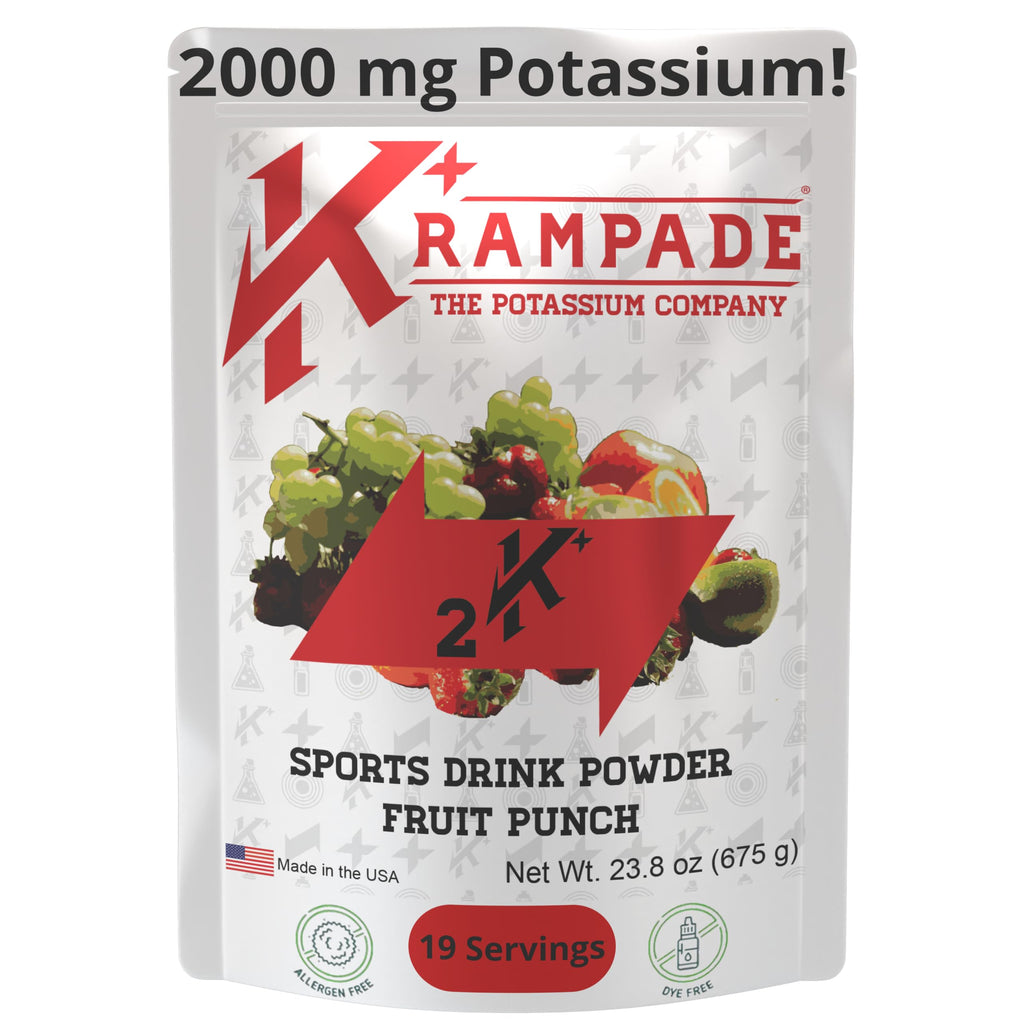 Krampade high potassium electrolyte powder