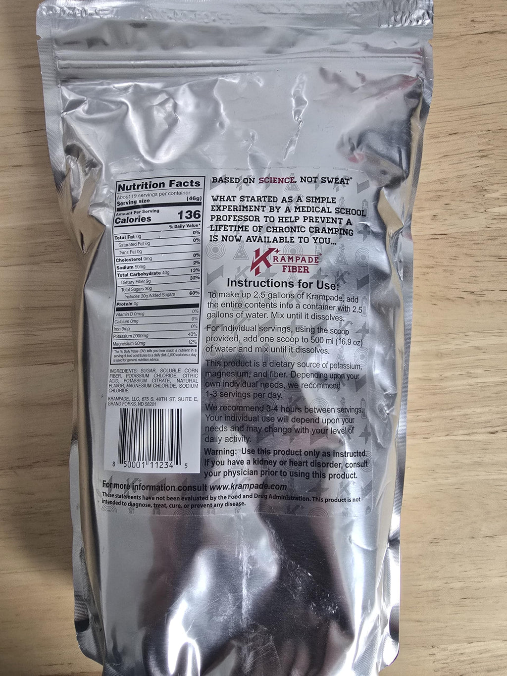 Krampade original for cramp prevention