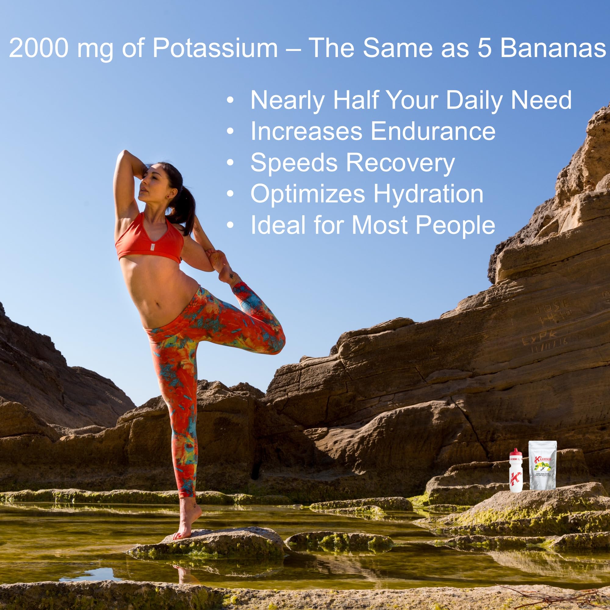 Krampade potassium for improved performance