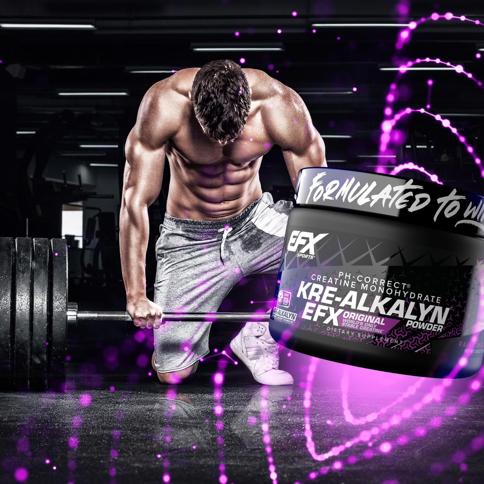 Kre-Alkalyn creatine for better absorption