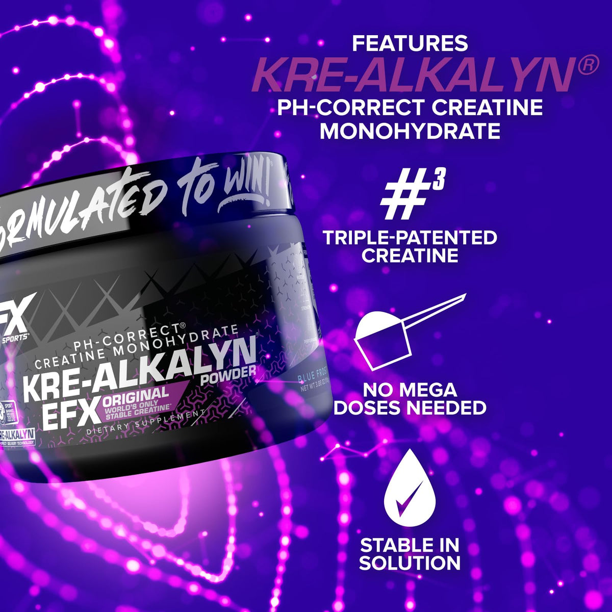 Kre-Alkalyn EFX for muscle recovery