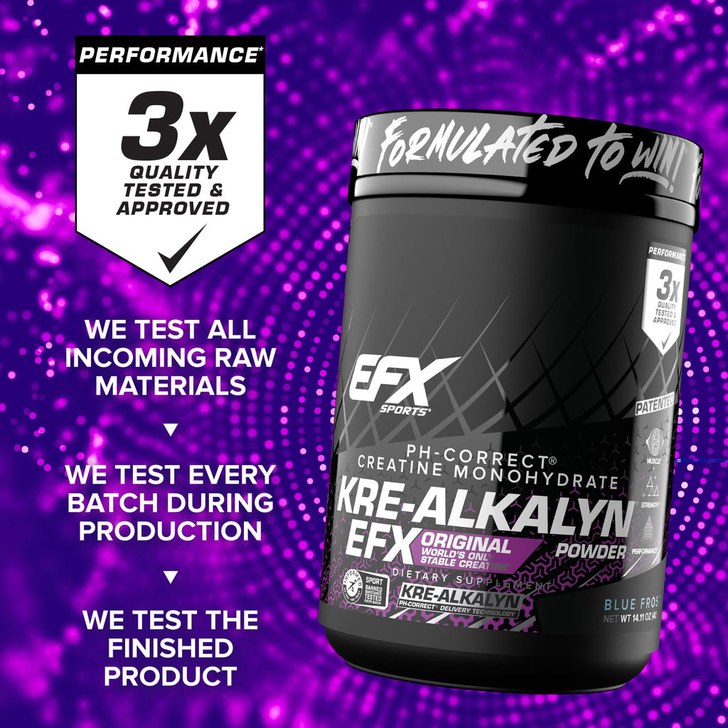 Kre-Alkalyn for energy during workouts