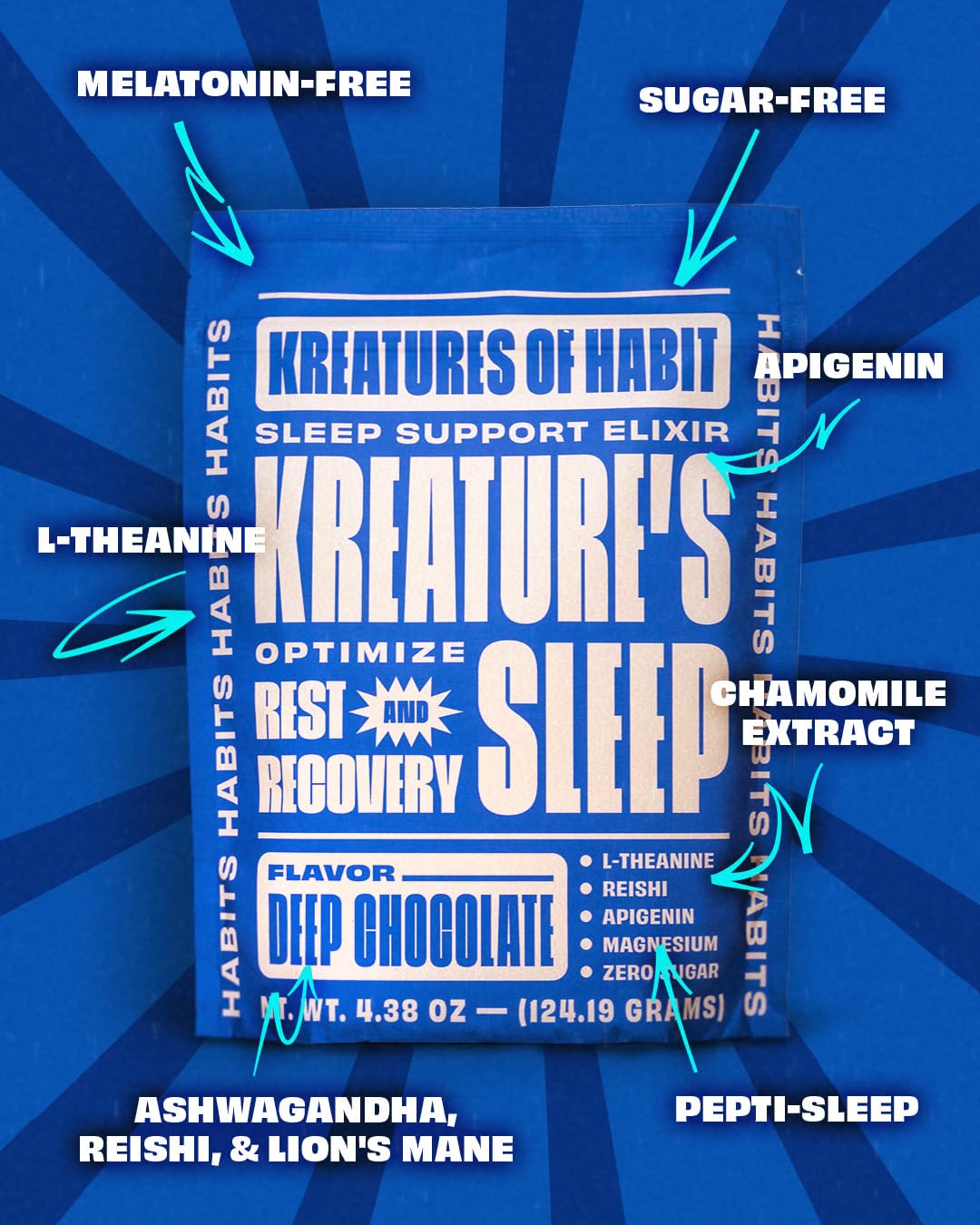 Kreatures of Habit sleep support drink