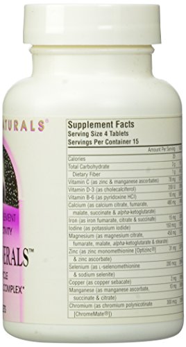 Krebs cycle trace minerals for energy
