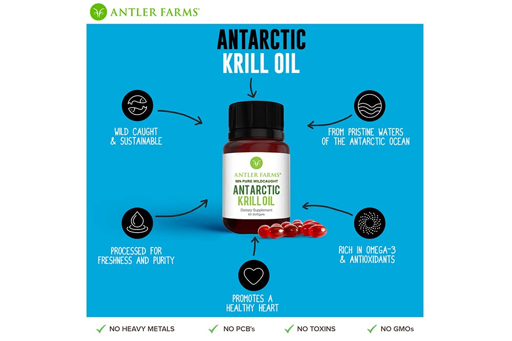 Krill oil for heart health