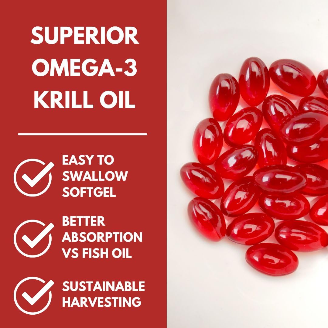 Krill oil for joint health