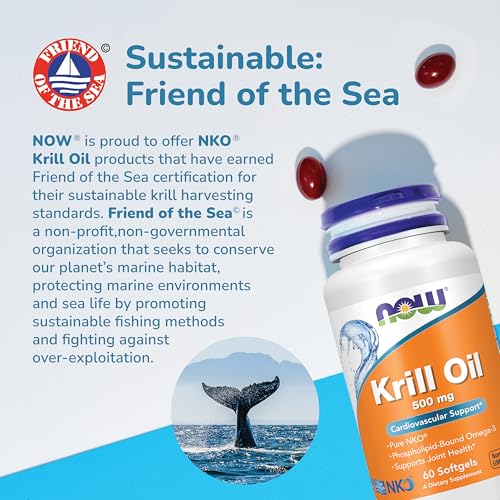 Krill oil for joint support