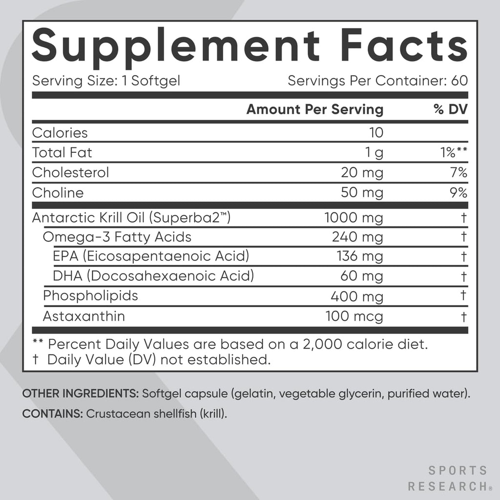 krill oil for joint support