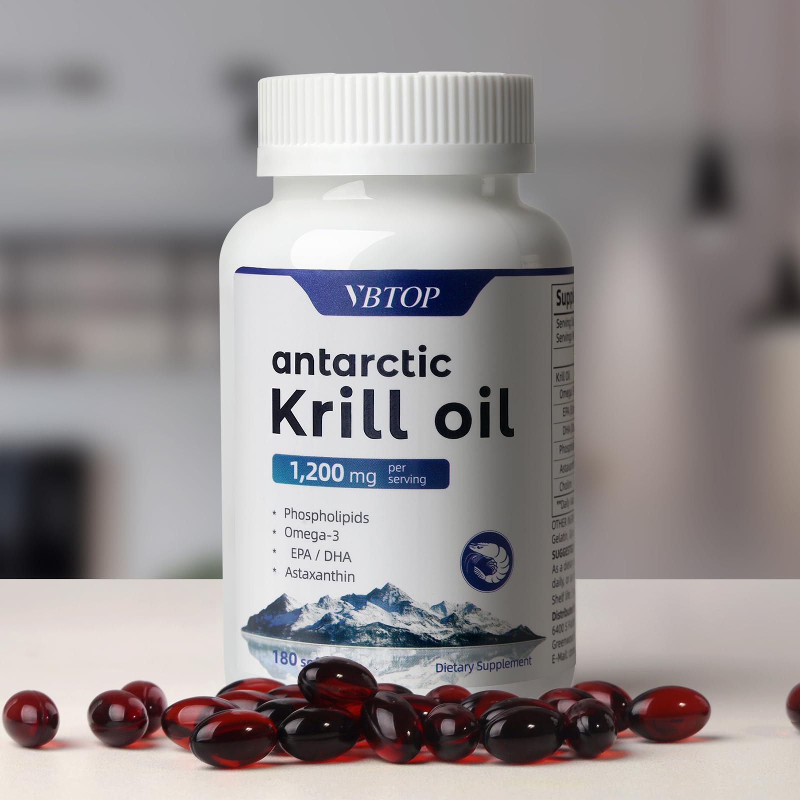 Krill oil for joint support