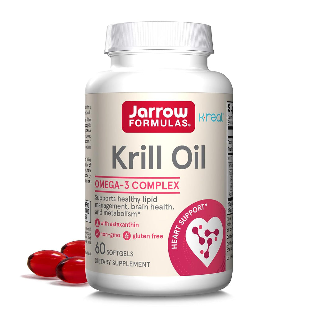 krill oil omega-3 softgels