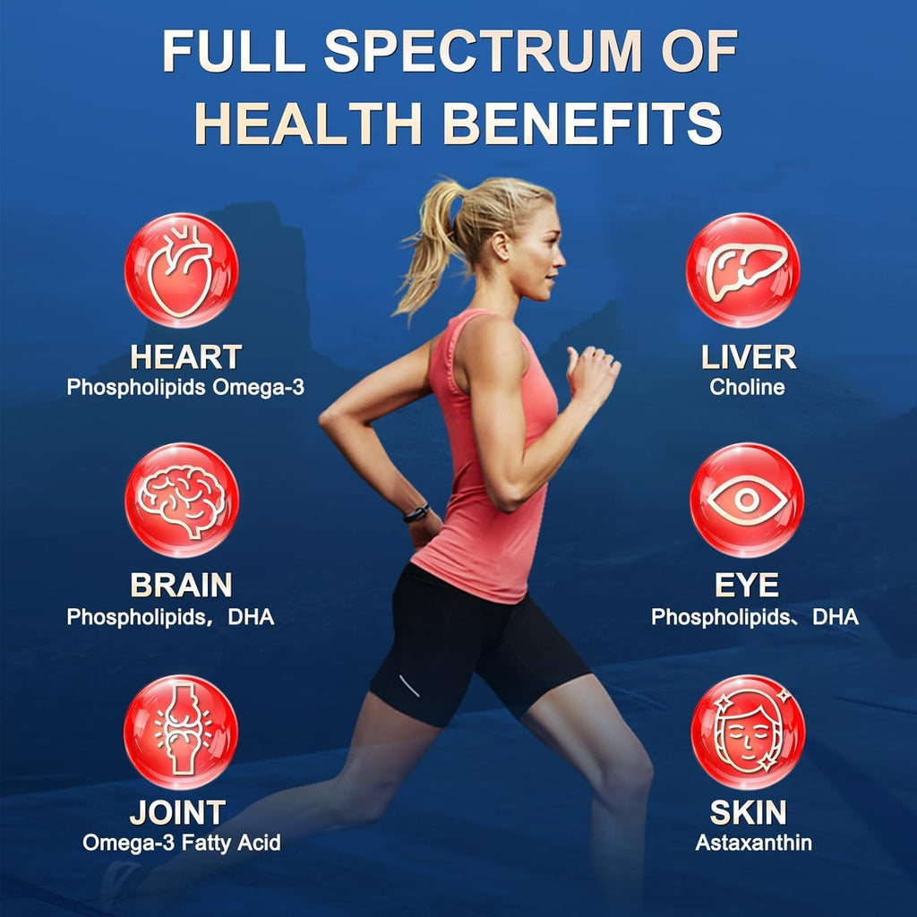 krill oil softgels for brain function