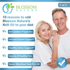 Krill oil softgels for brain function
