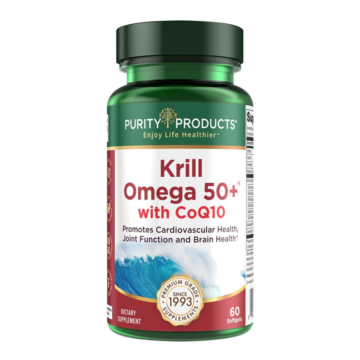 krill oil softgels for heart health