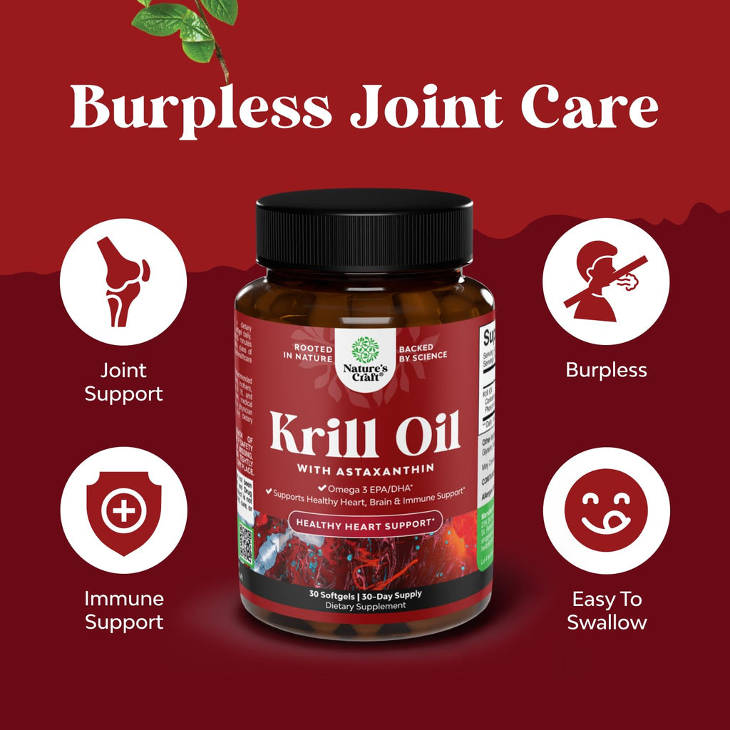 Krill Omega 3 for healthy skin