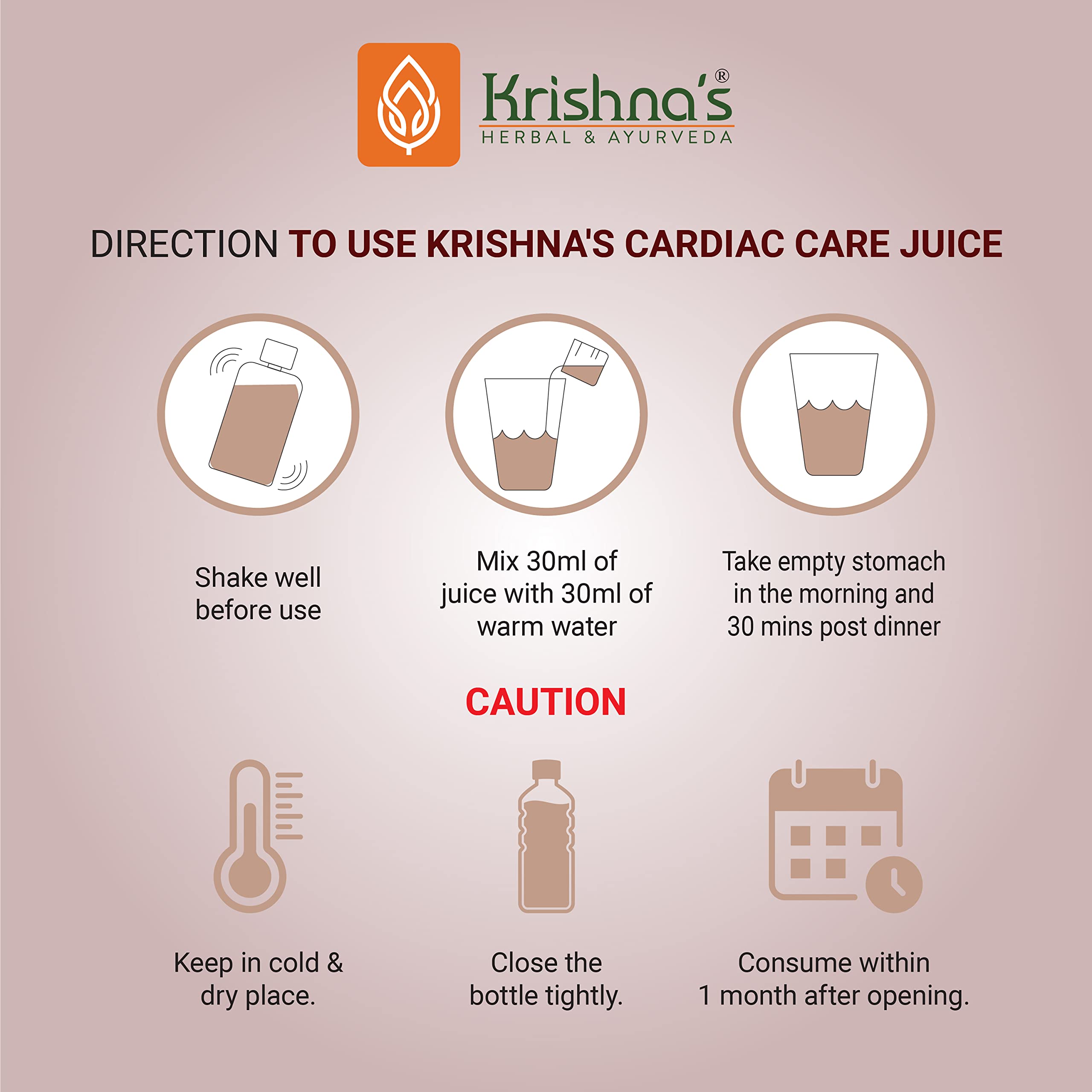 KRISHNA'S HERBAL fruit juice for vitality