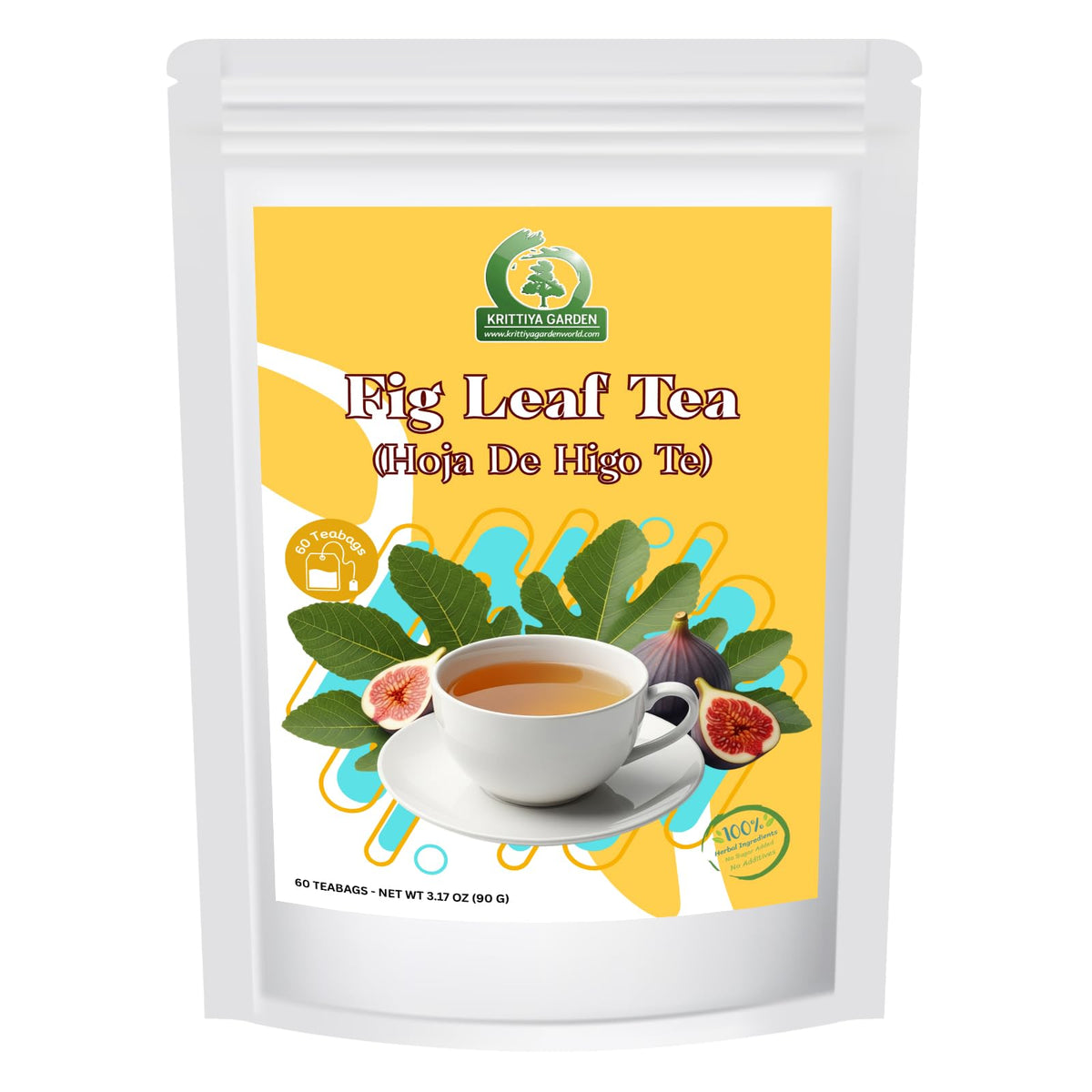 Krittiya Garden fig leaf tea bags