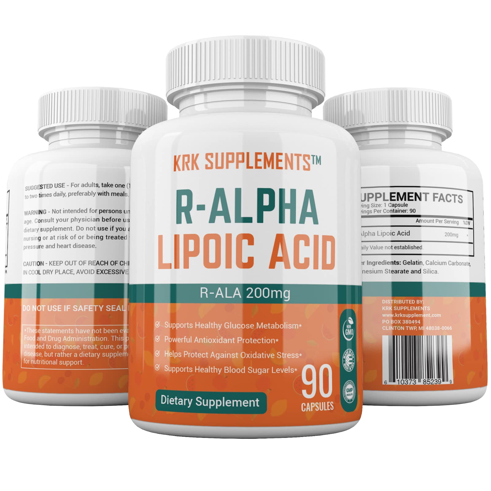 KRK alpha lipoic acid for energy
