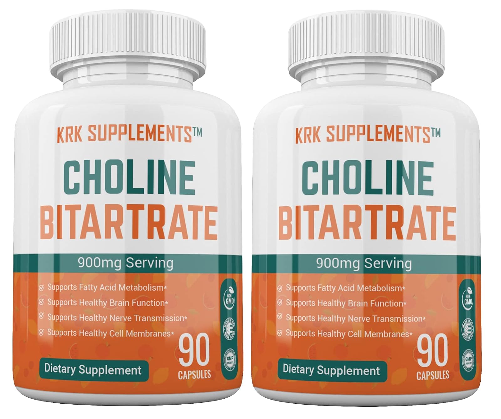 KRK Choline Bitartrate for cognitive support