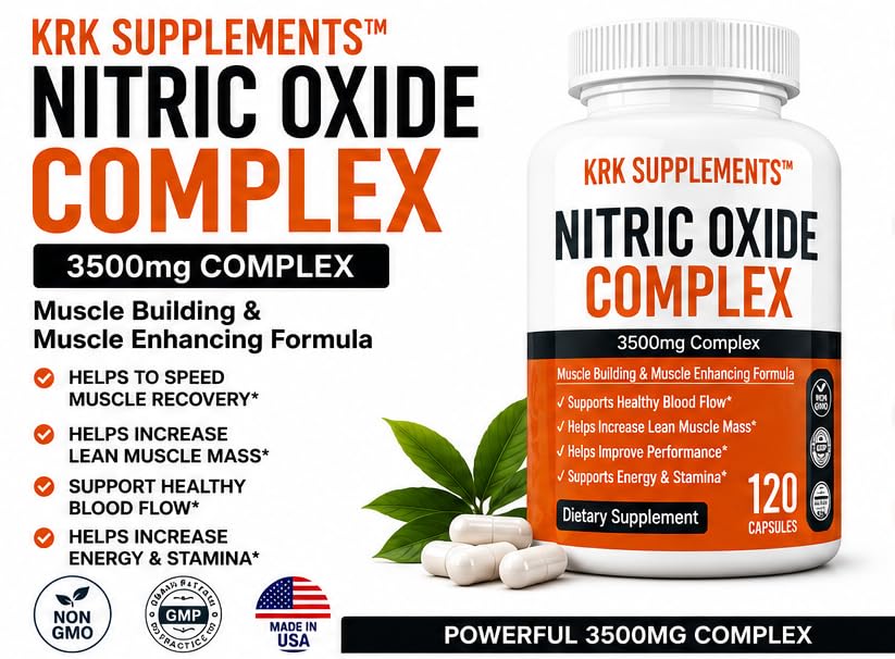 KRK SUPPLEMENTS 3500 mg L-Arginine