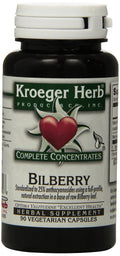 Kroeger Herb Bilberry vegetarian capsules