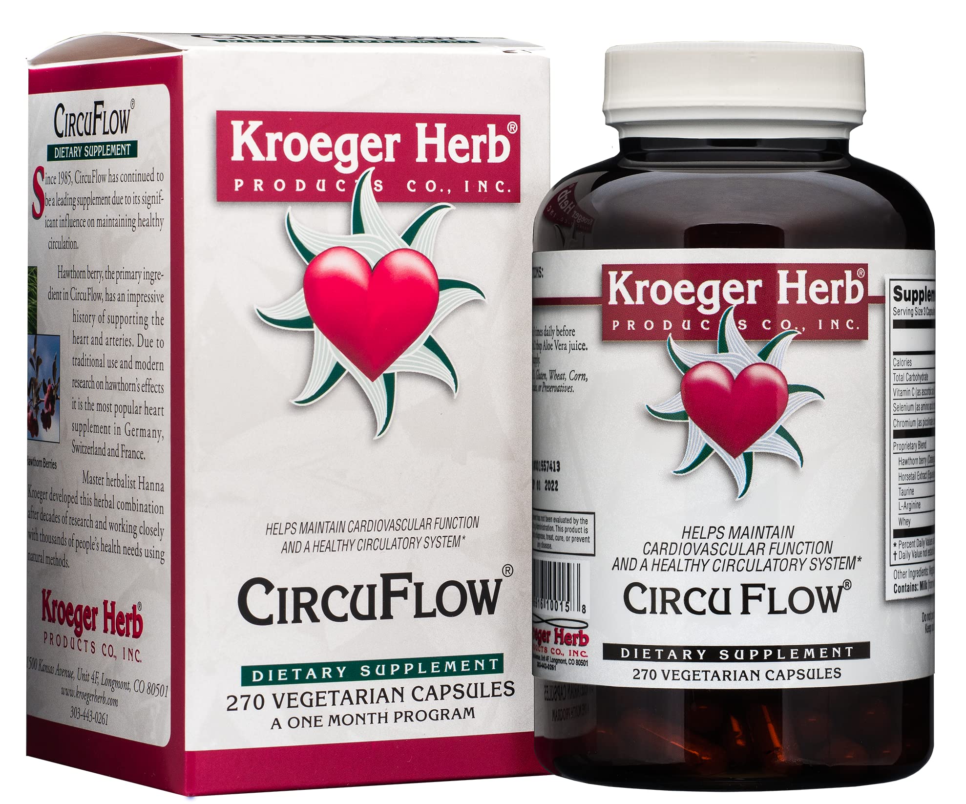 Kroeger Herb Circuflow health support