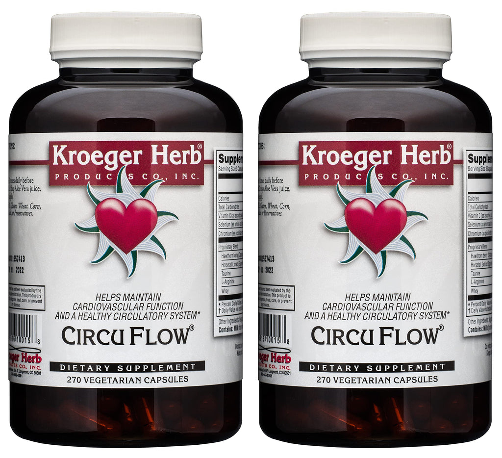 Kroeger Herb Circuflow natural supplements