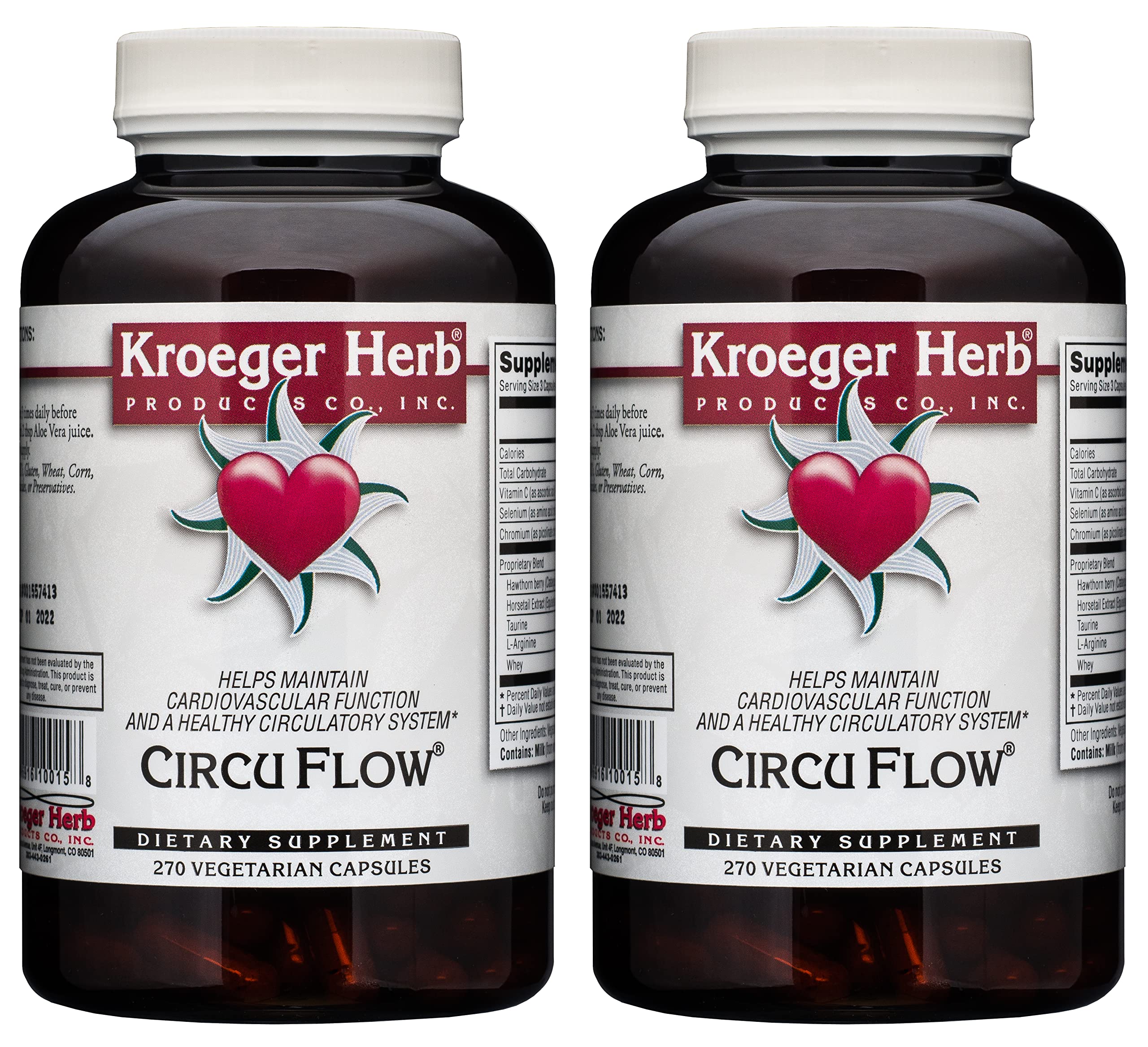 Kroeger Herb Circuflow natural supplements