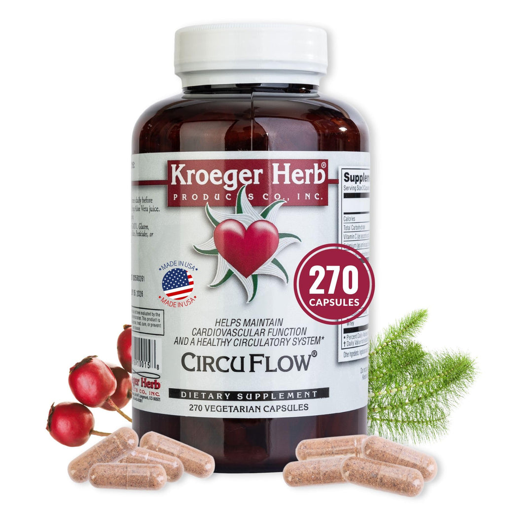 Kroeger Herb hawthorn supplement benefits