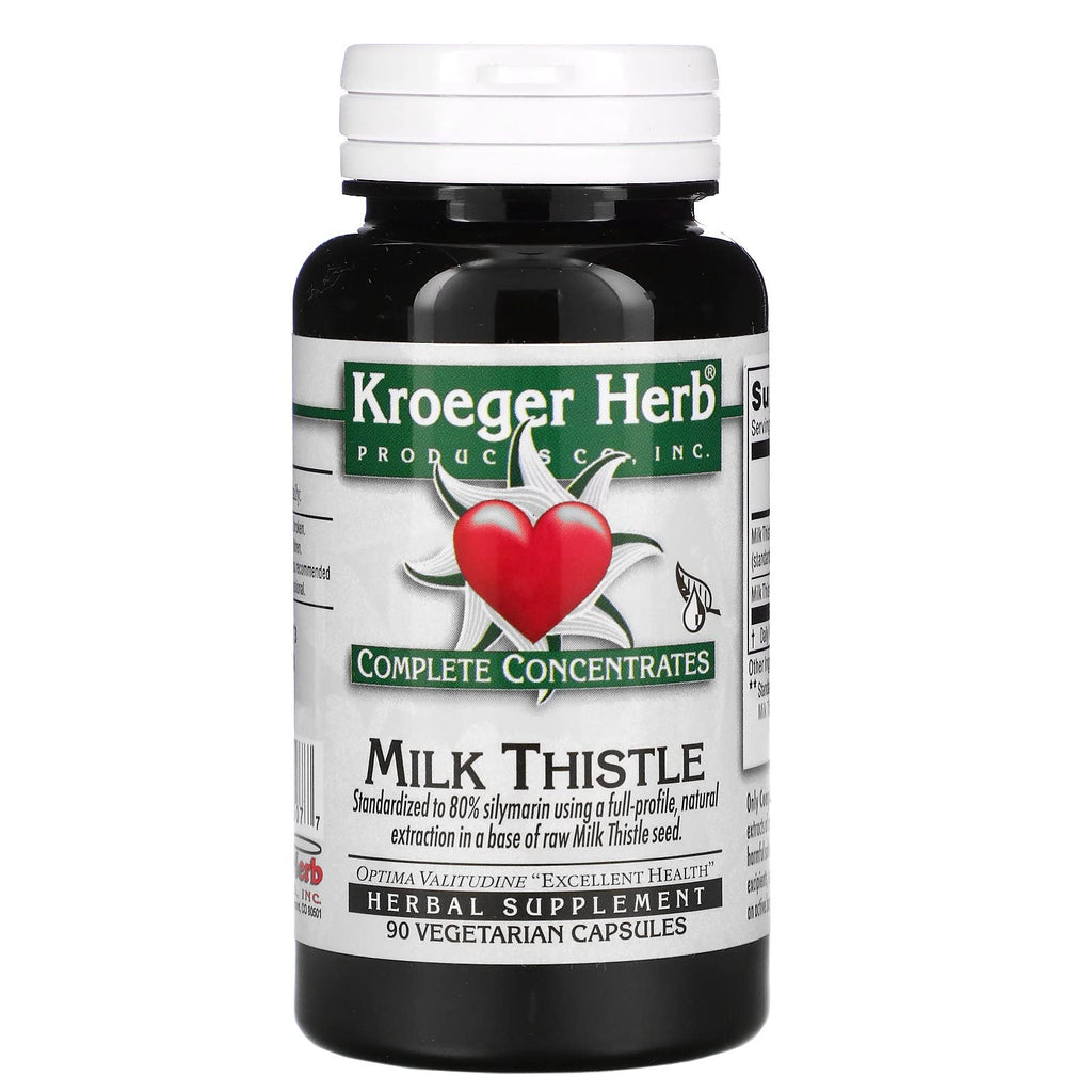 Kroeger Herb Milk Thistle capsules