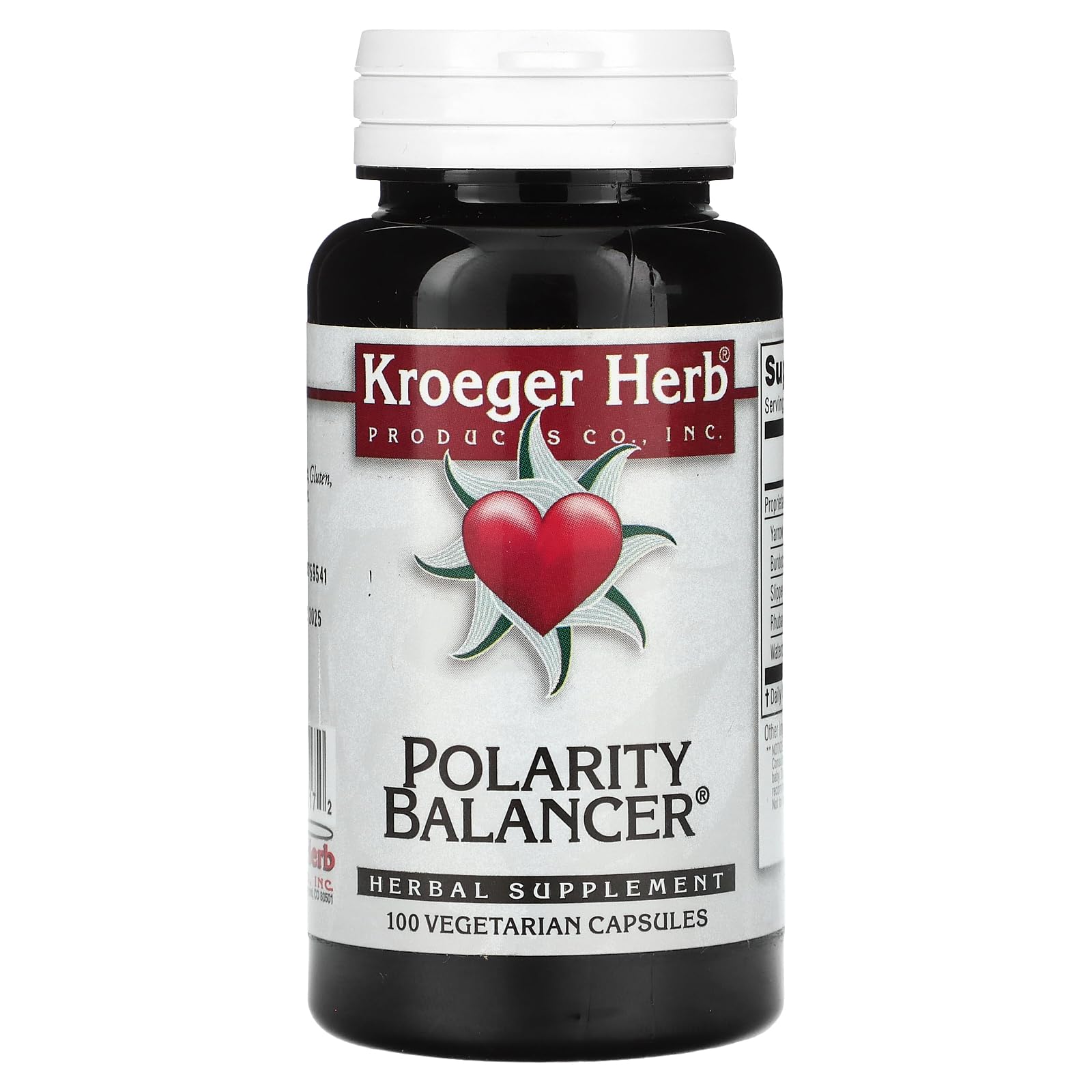 Kroeger Herb Polarity vegetarian capsules