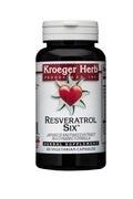Kroeger Herb Resveratrol Six capsules for antioxidants