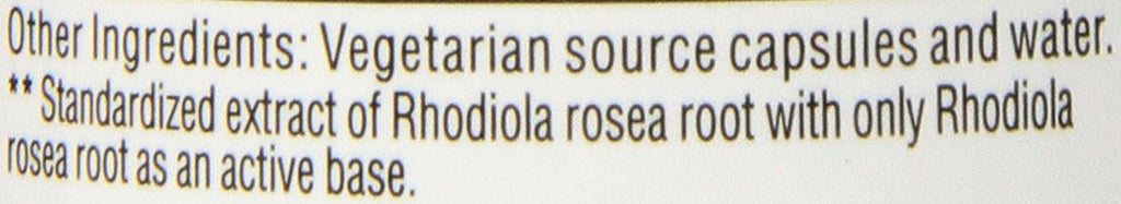 Kroeger Herb Rhodiola Rosea 90 count
