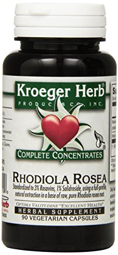 Kroeger Herb Rhodiola Rosea capsules