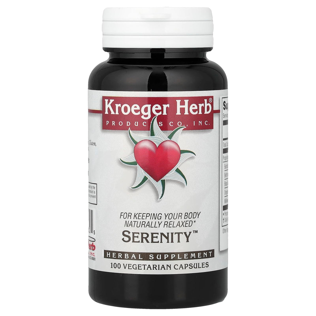 Kroeger Herb Serenity vegetarian capsules