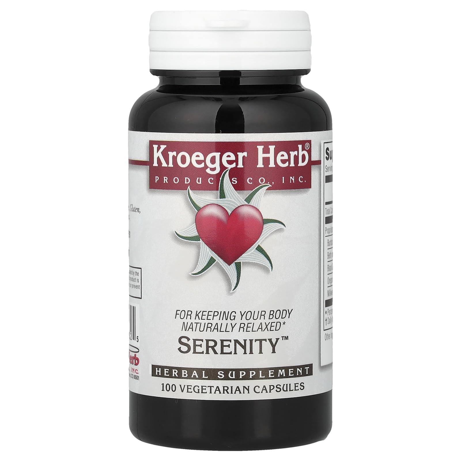 Kroeger Herb Serenity wellness capsules