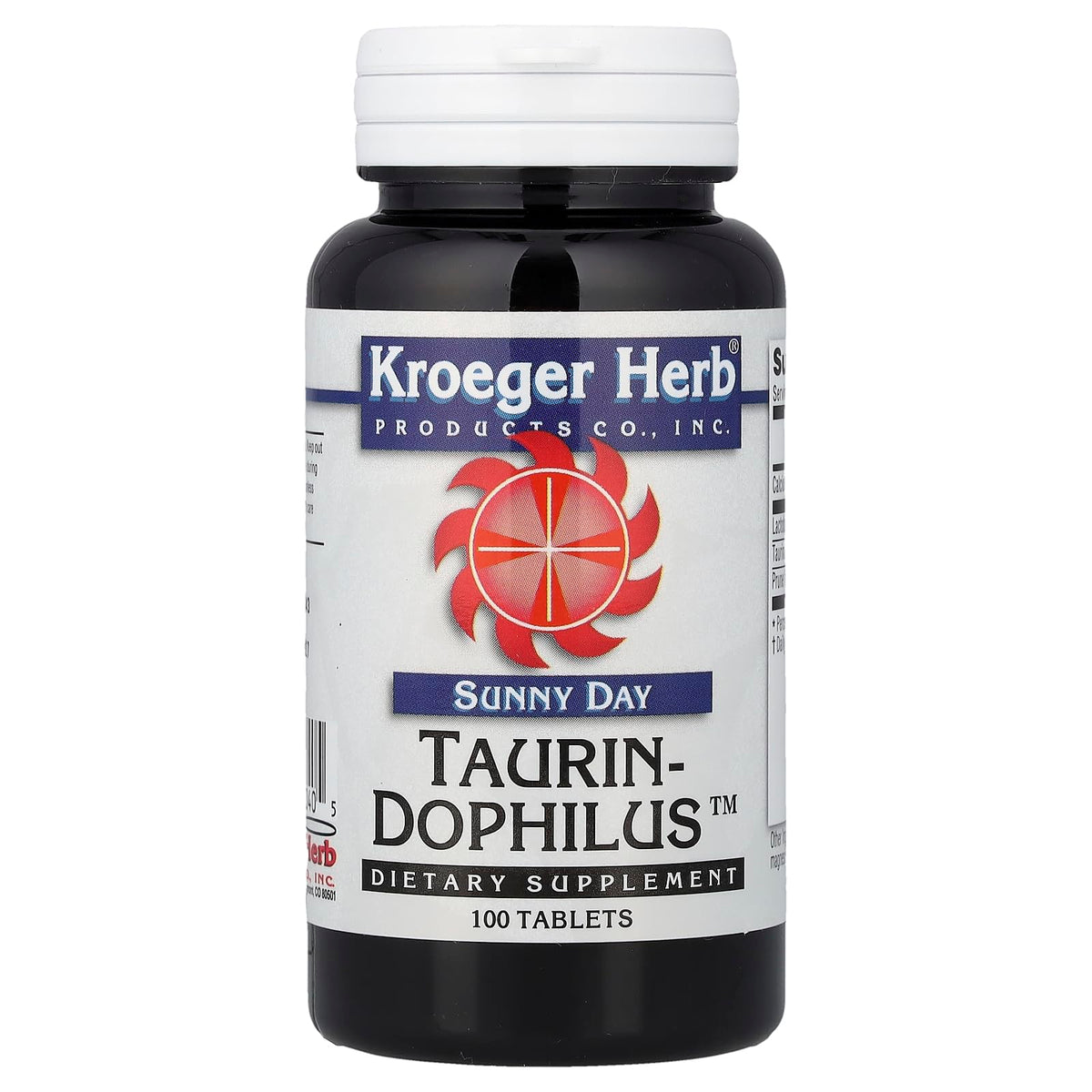 Kroeger Herb Taurine Dophilus benefits
