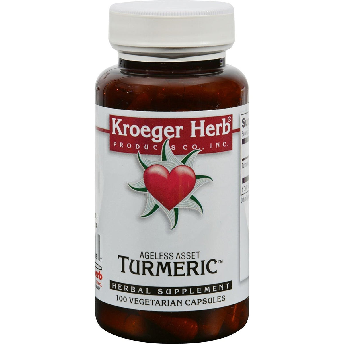 KROEGER turmeric capsules for wellness