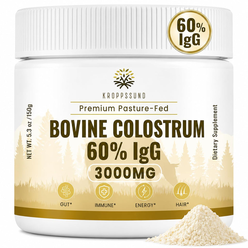 Kroppssund colostrum powder for gut health
