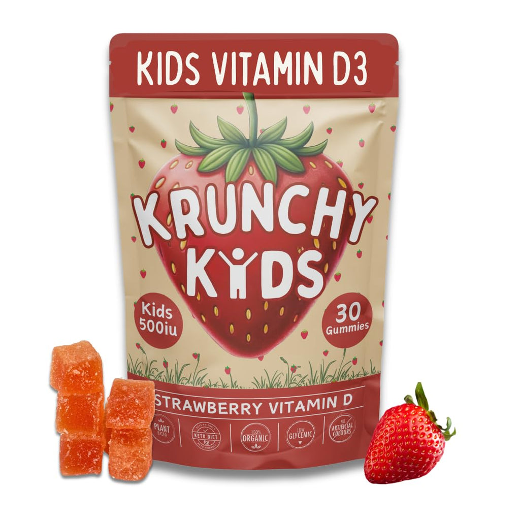 Krunchy Kids vitamin D3 gummies for kids